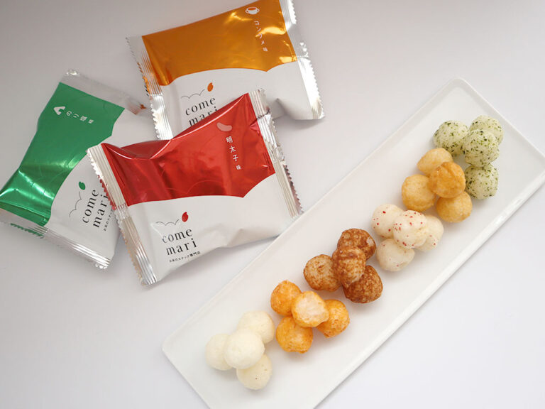 お米のスナック専門店 comemari(こめまり) | 可愛らしい形が魅力「こめまりアソート」