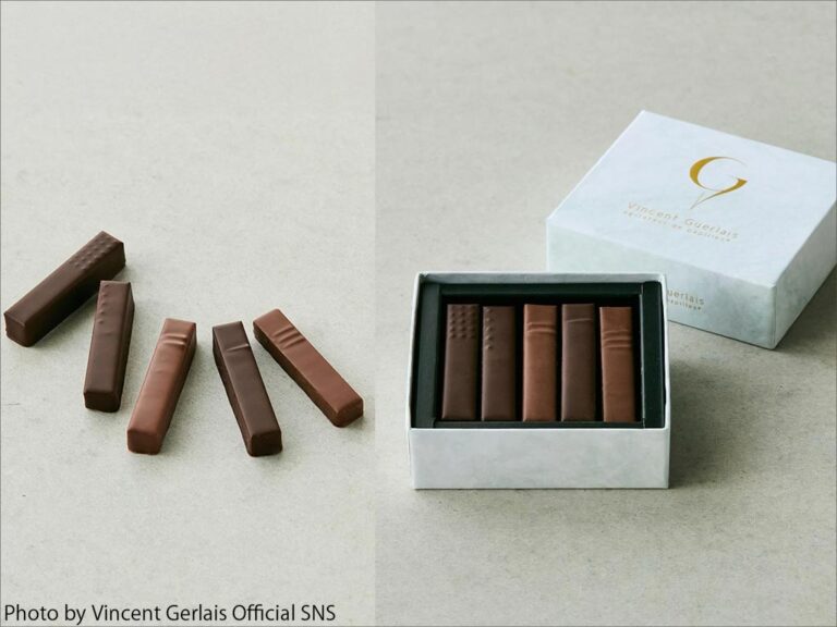 ヴァンサン・ゲルレ | 5種の極上フレーバー！スタイリッシュなバトン型「バトン ショコラ アソルティ」